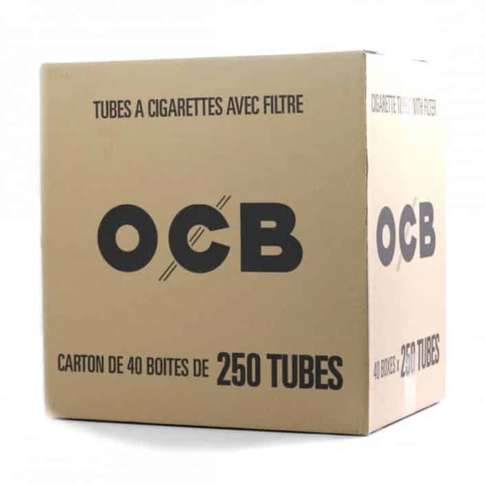 Tube a cigarette OCB Bio | Boite 250 tubes cigarettes Biodégradable