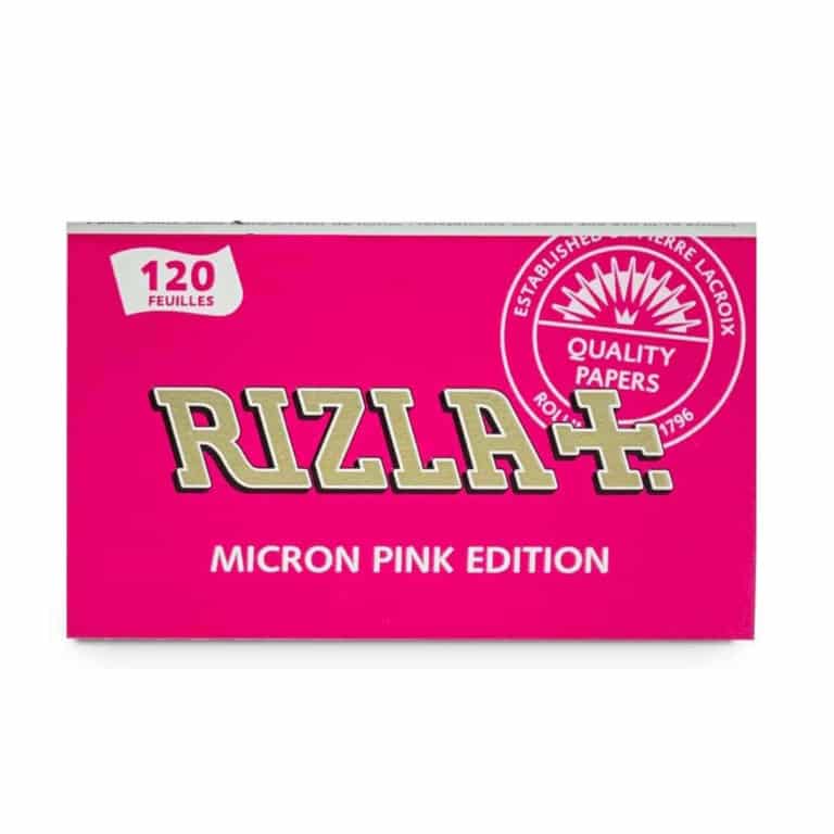 Rizla Micron Pink Regular | Feuilles à rouler pas cher | Livré 24-72h
