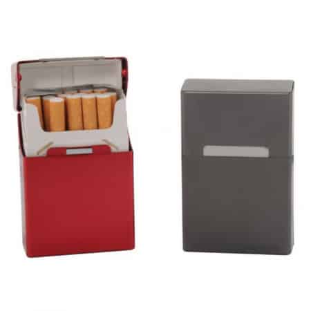Boite a cigarette push pour ranger le paquet neutre