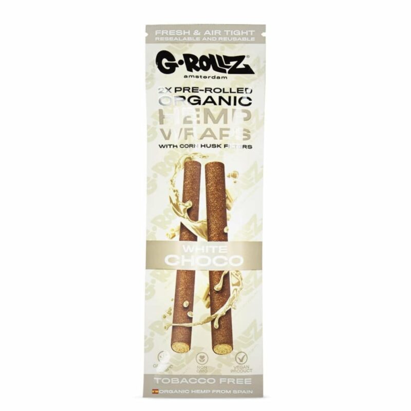 Blunt G-Rollz Pré-roulé Chocolat Blanc - Sachet de 2 blunts - Livré en ...