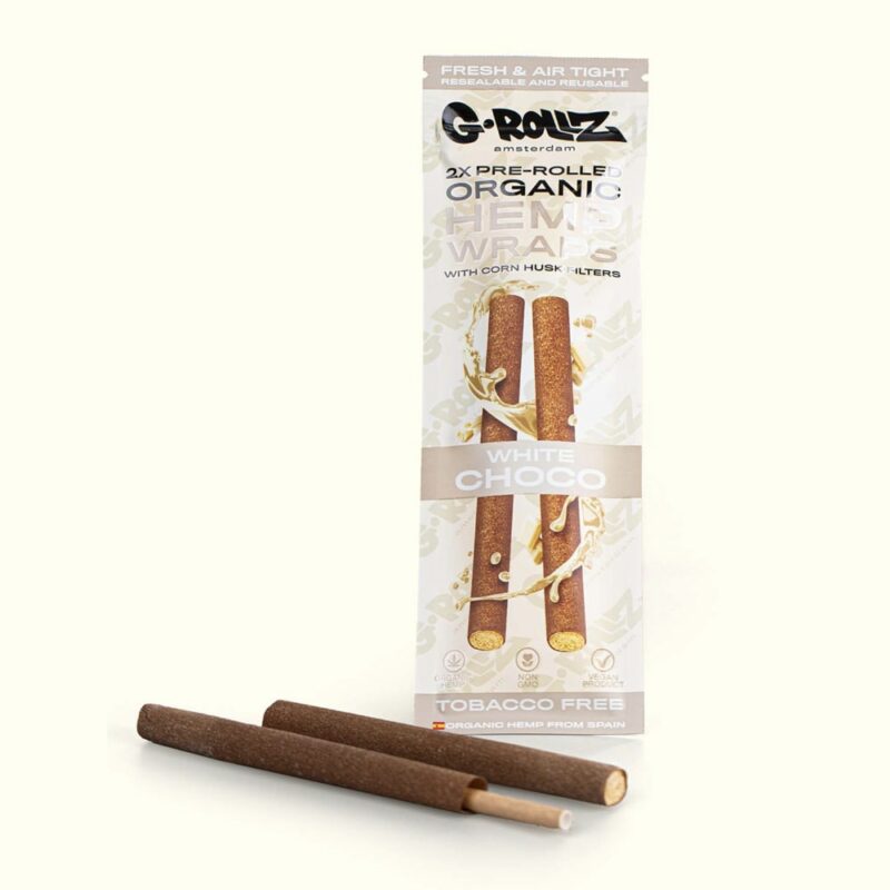 Blunt G-Rollz Pré-roulé Chocolat Blanc - Sachet de 2 blunts - Livré en ...
